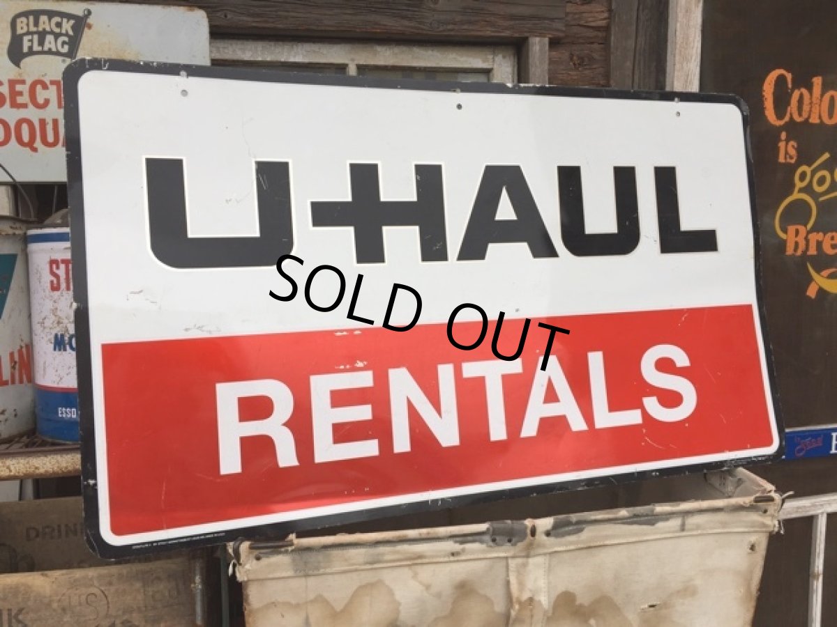 Vintage U-HAUL RENTALS Sign (MA561) - 2000toys Antique Mall